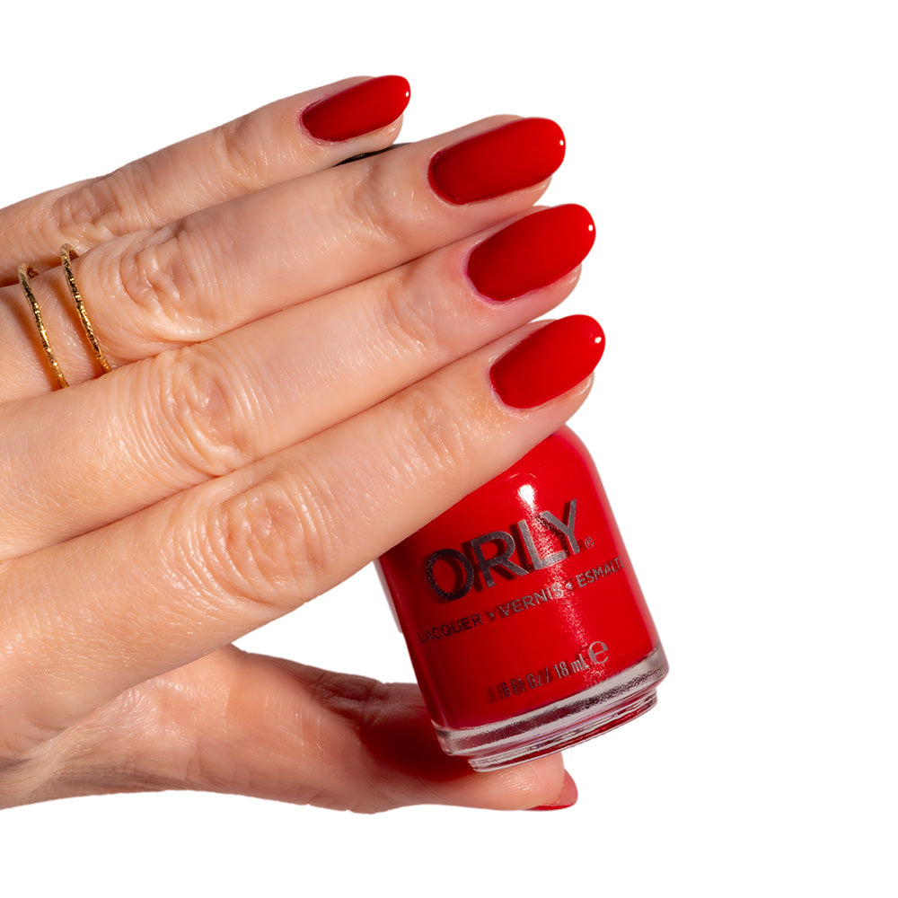 Orly Haute Red 18ml Nail Polish Orly Beauty Uk