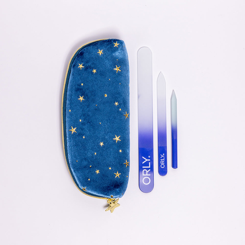 ORLY 3 Piece File Set With Blue Star Print Case | Gift Set – ORLY Beauty UK