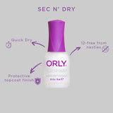 ORLY Sec'n Dry 18ml | Nail Polish Quick Dry – ORLY Beauty UK